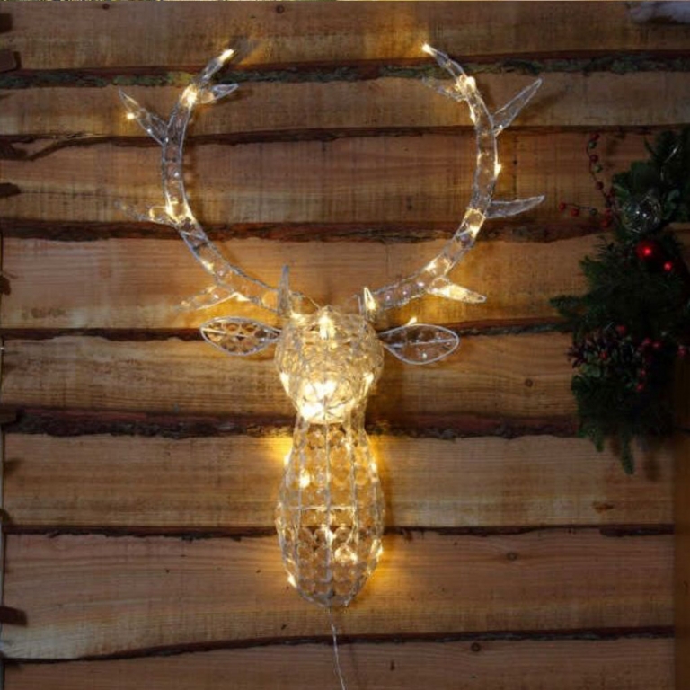 Win a NOMA LED Jewelled Stag Head - Beetham Nurseries