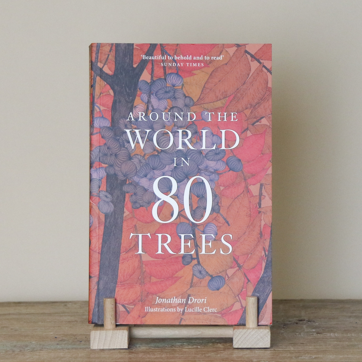 Bookspeed Around the World in 80 Trees Book - Beetham Nurseries
