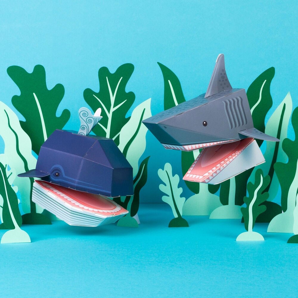 Create Your Own Ocean Puppets - Beetham Nurseries