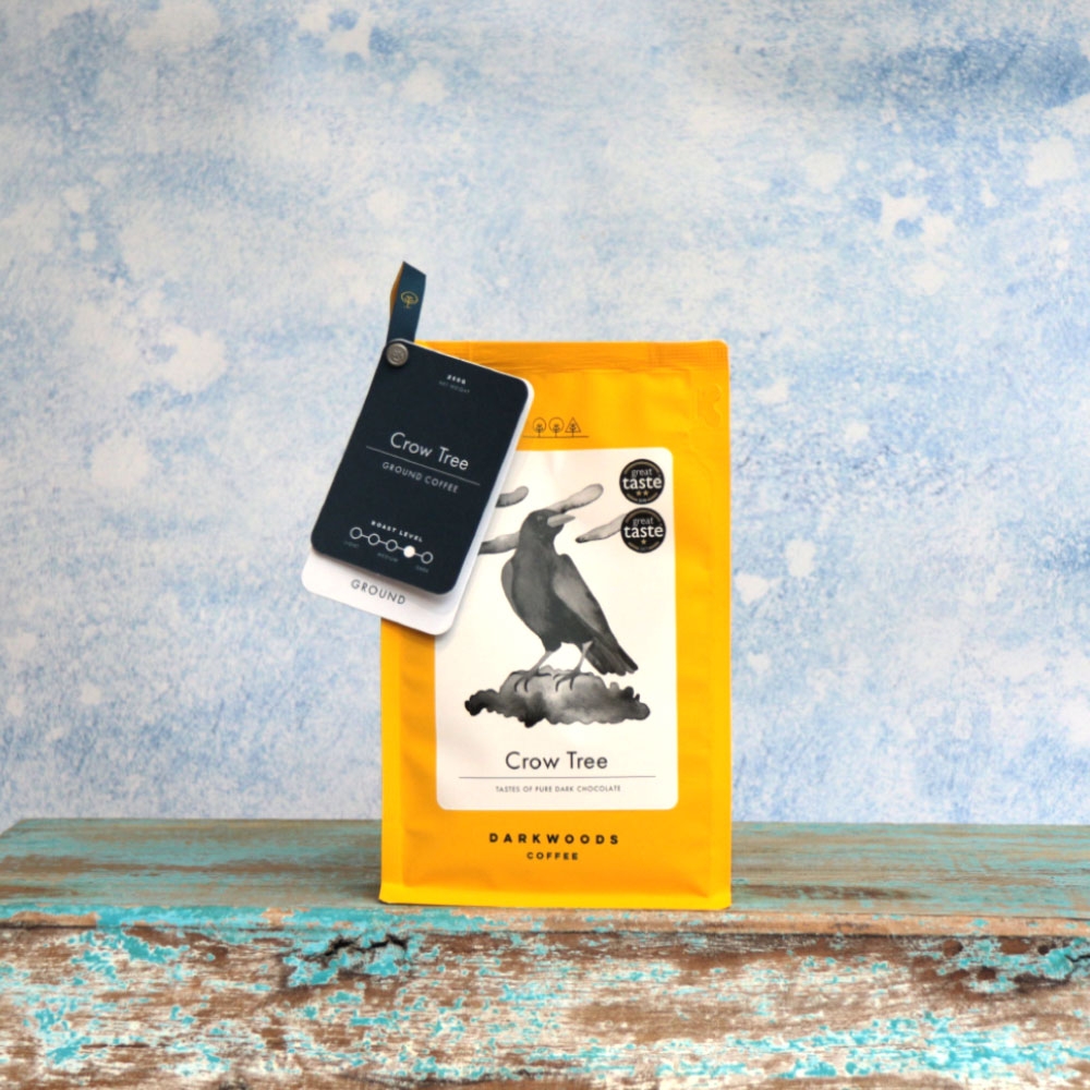 Darkwoods Coffee Crow Tree Ground Coffee 250g - Beetham Nurseries