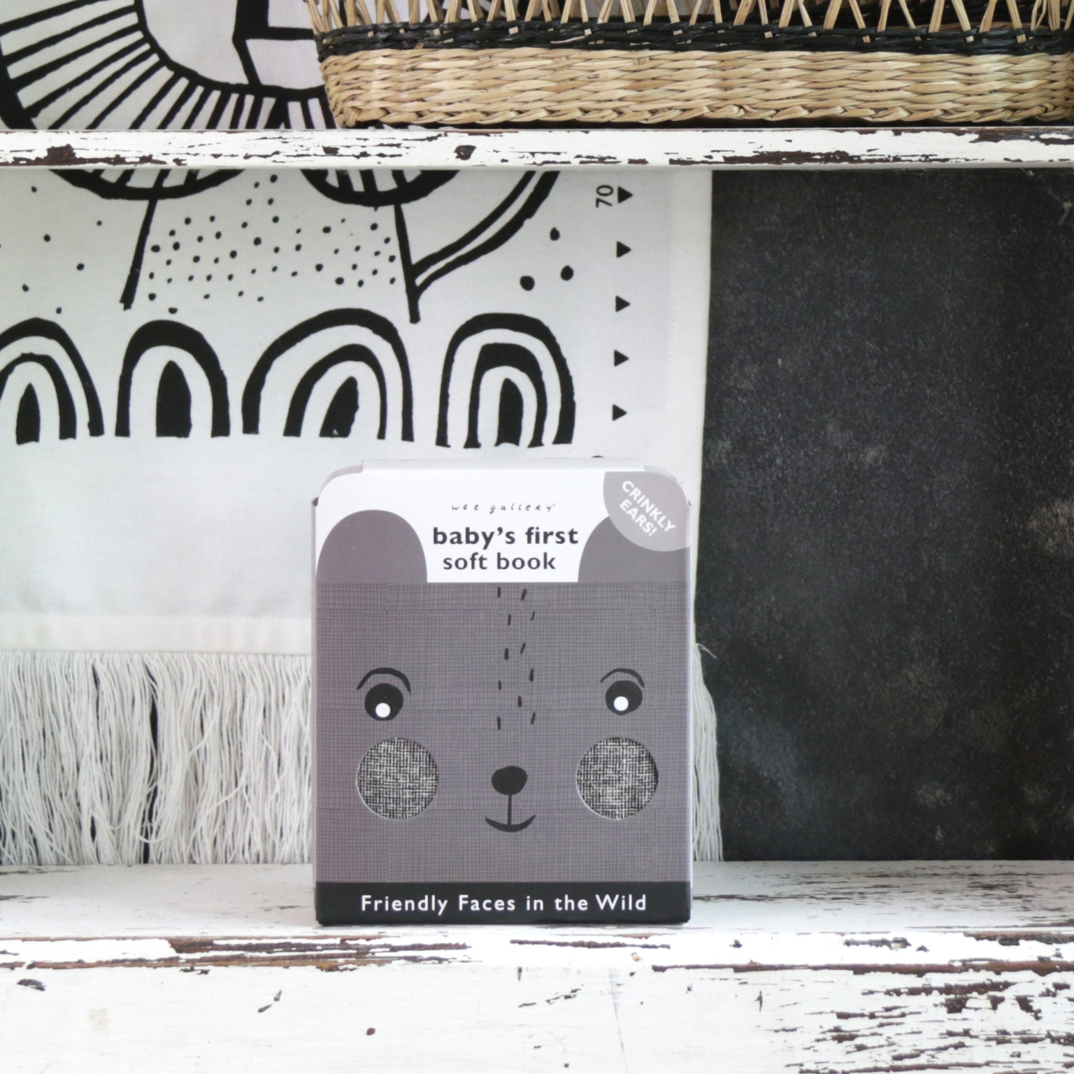 Friendly Faces in the Wild: Baby's First Soft Book by Wee Gallery ...