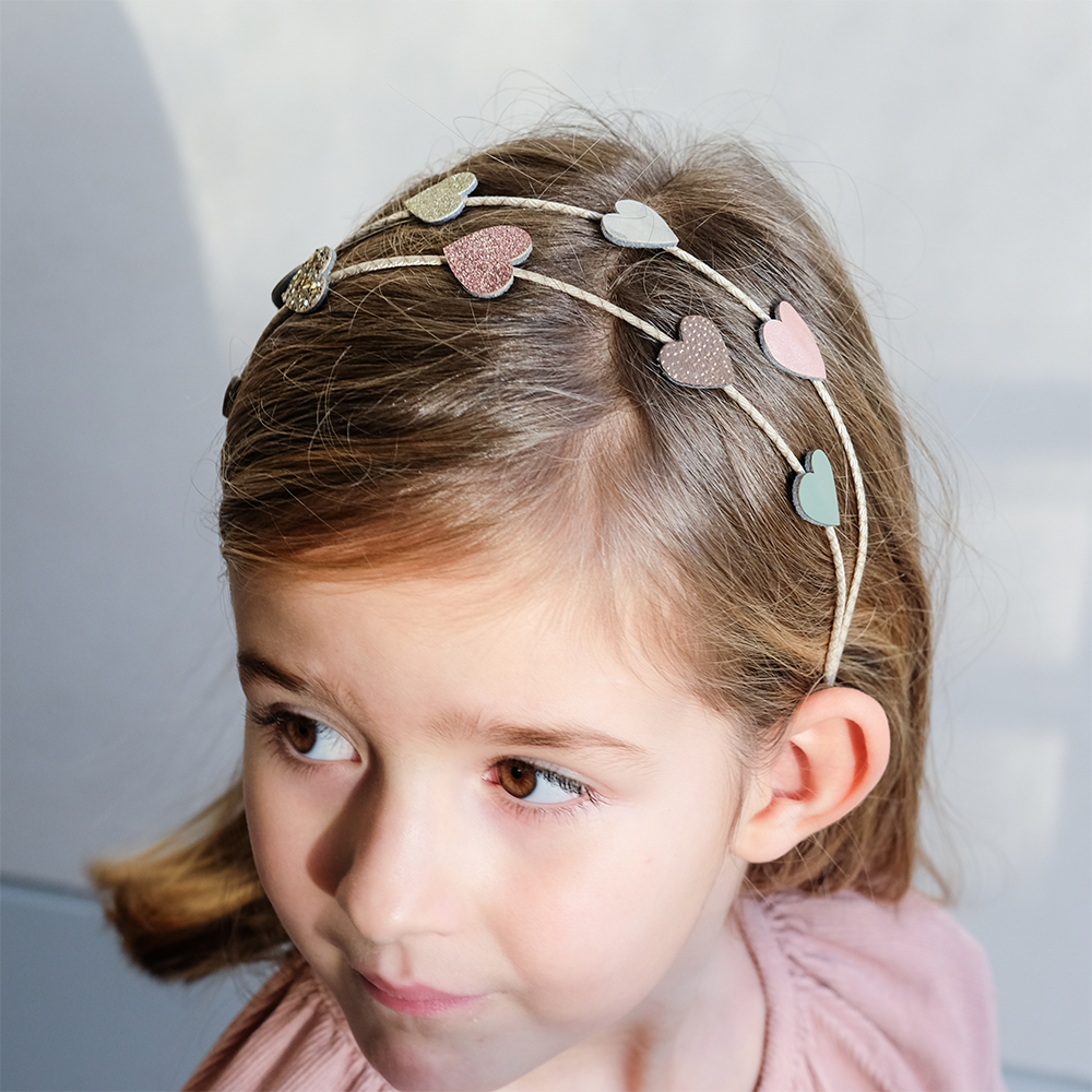 Heart Double Alice Band by Mimi & Lula - Beetham Nurseries