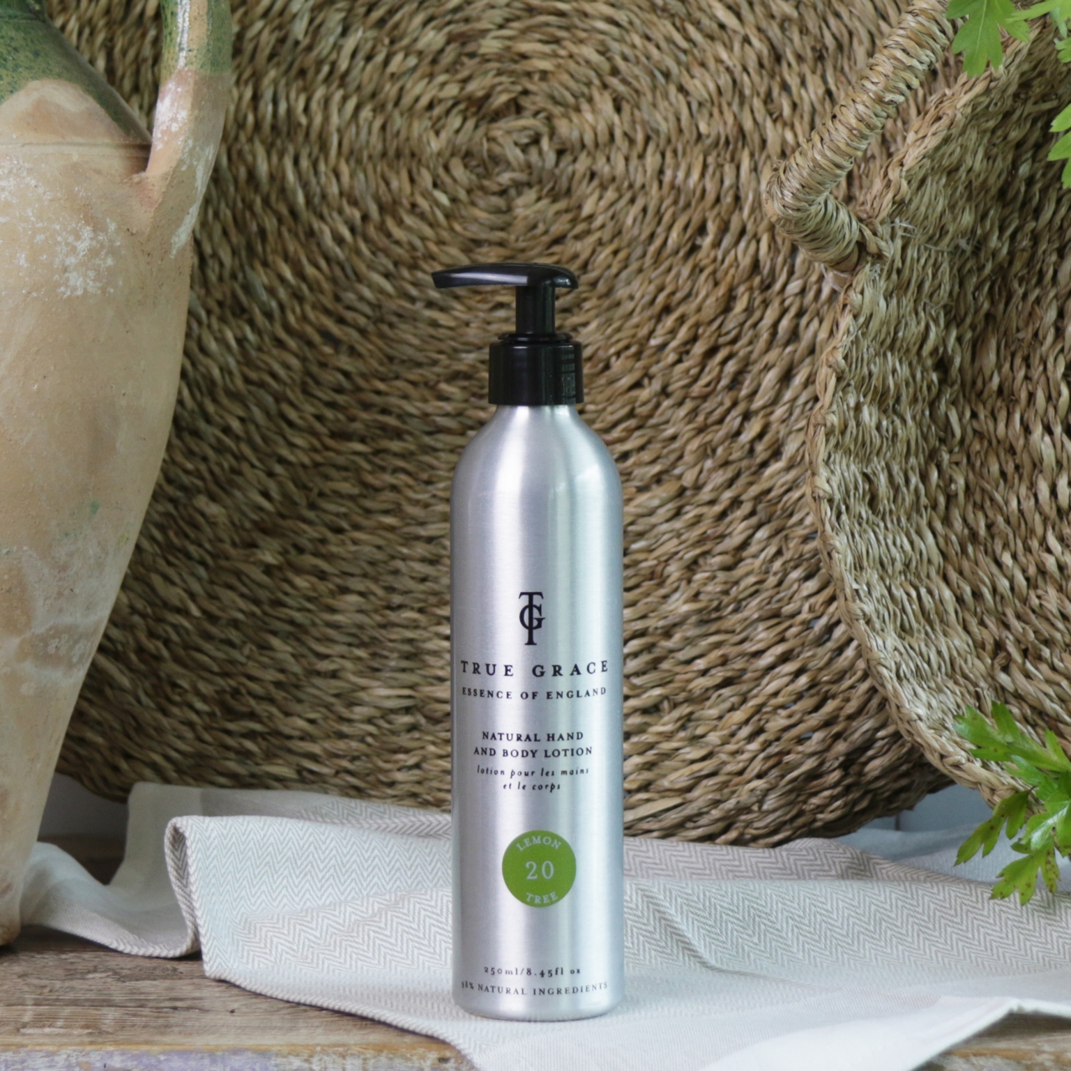 Lemon Tree Hand & Body Lotion by True Grace - Beetham Nurseries