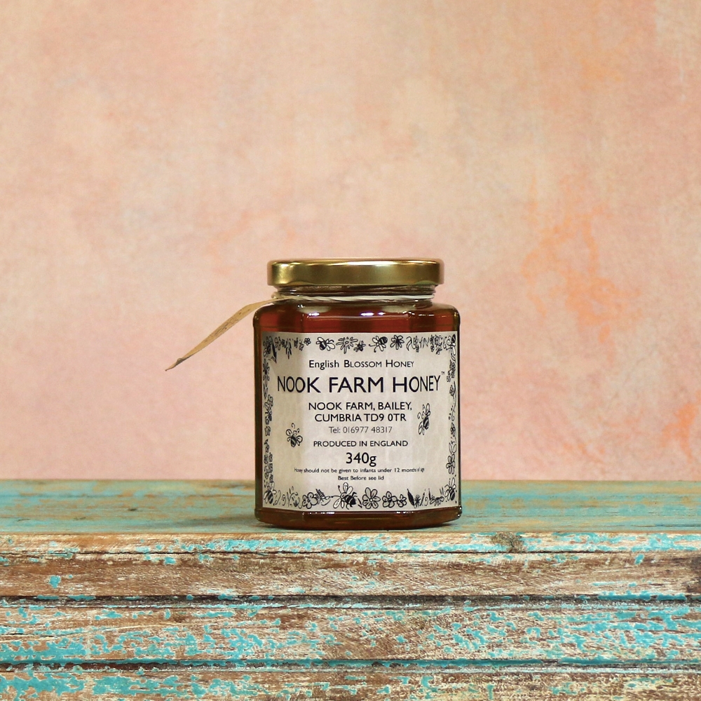 Nook Farm English Blossom Honey (340g) - Beetham Nurseries