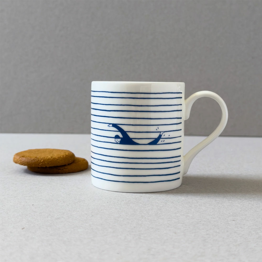 Swimmer Stripes Mug - Beetham Nurseries