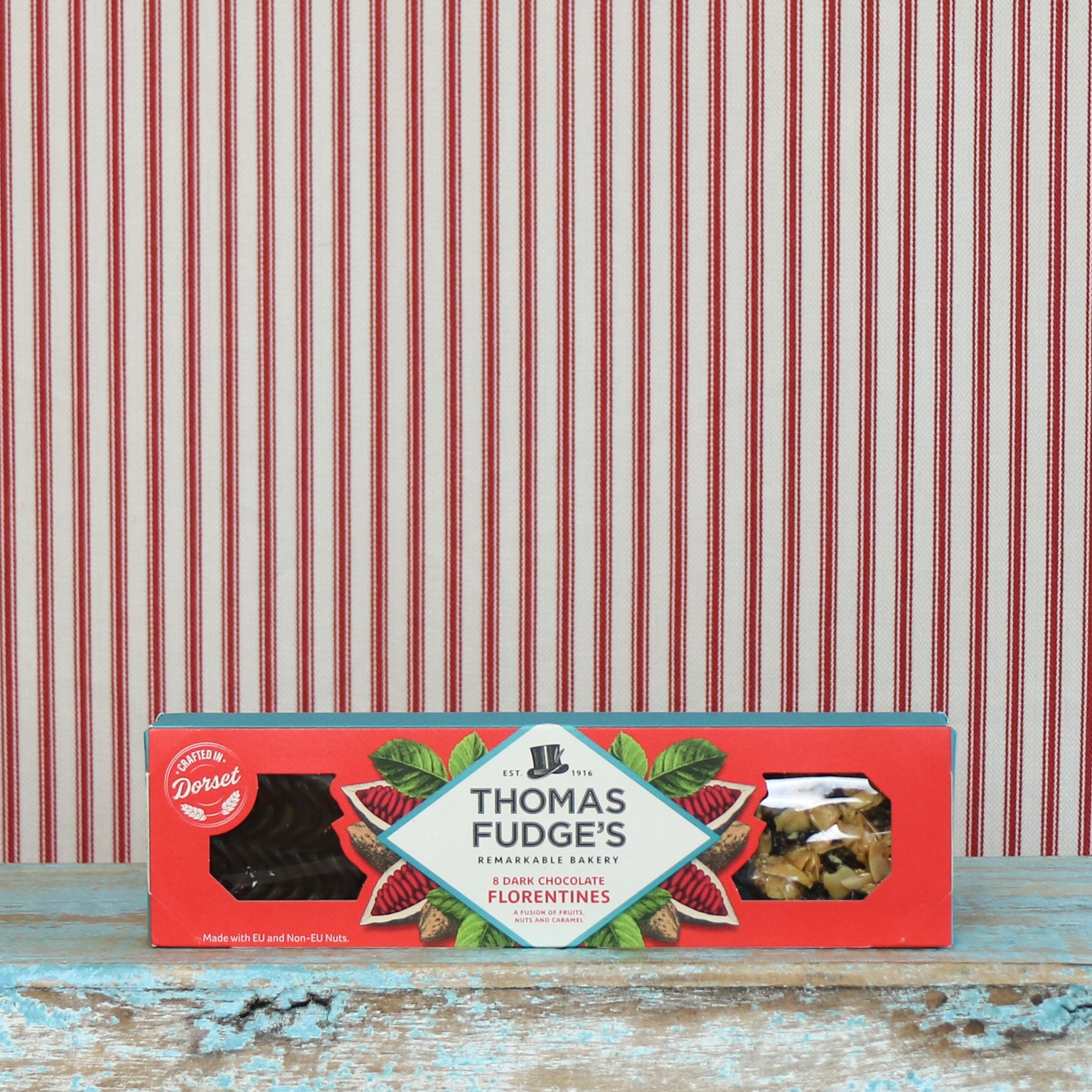 Thomas Fudge's Dark Choc & Orange Florentines - Beetham Nurseries